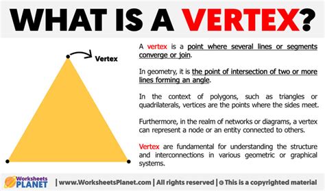 What Is A Vertex Definition Of Vertex