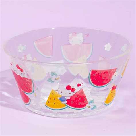 Hello Kitty Watermelon Love Clear Bowl Blippo