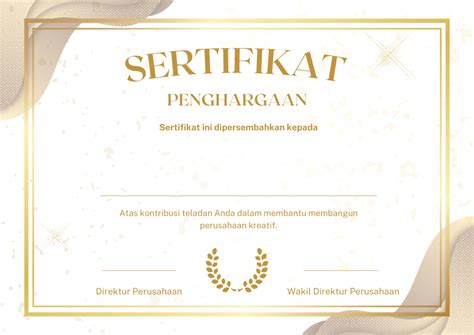 Blangko Sertifikat Artofit
