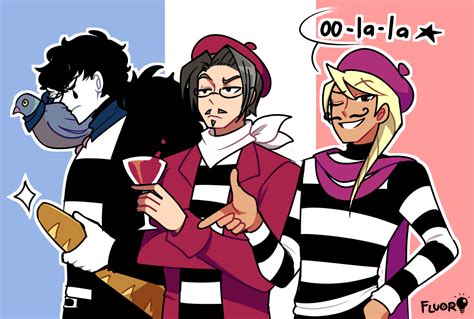 Jack Ben And Konrad Those French Names Are Something Raceattorney