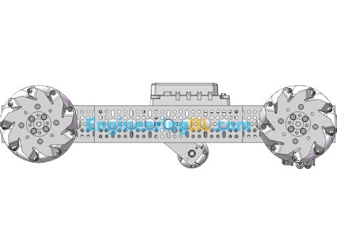 Measurement Specific Robot Chassis Design Model Solidworks