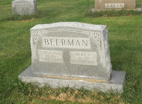 Marie Louise Mary” Niemeyer Beerman 1886 1958 Find A Grave Memorial