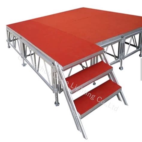 Easy Assembly Aluminum Construction Event Concert Stage Platform For