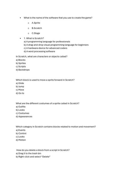 Scratch Pdf Scratch Programming Language Computing