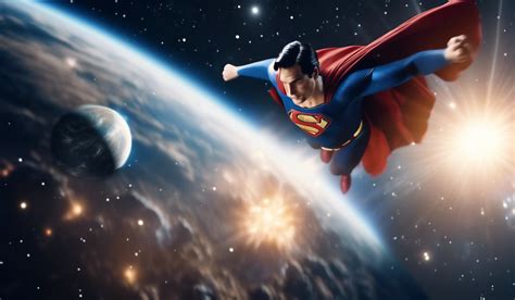 Supermans Hypersonic Flight Through Cosmic Catastrophe Ai Wallpapers