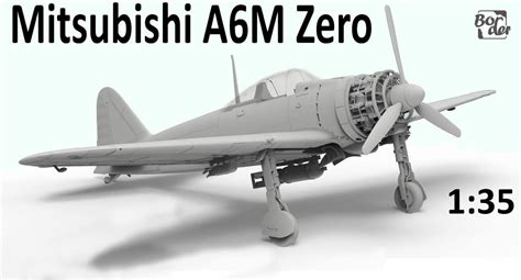 Border Models Teases Upcoming Release Of 1 35 Scale Mitsubishi A6m Zero Hobbyzero