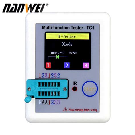 Nanwei Colorful Display Transistor Tester Multi Functional Tft