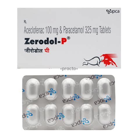 Zerodol P 500 100 Mg Tablet Uses Dosage Side Effects Price Composition Practo