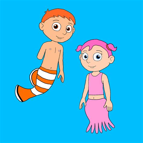 Nemo And Pearl Mermaids By Joshuahooker On Deviantart