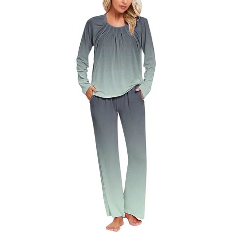 Cavosen Womens Lounge Sets 2 Piece Outfits With Pocket Pajamas Outfits