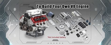 Mini V8 Engine Kits That Runs V8 Engine Model Kits Cison