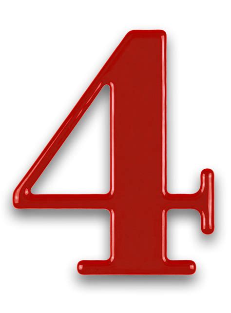 Number 4 Png