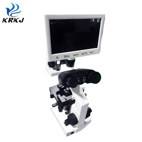 Laboratory Digital Video Tablet Biological Microscope With Camera For