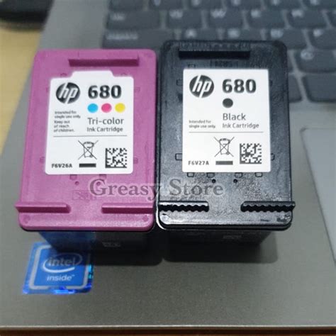 Jual Hp 680 Cartridge Kosong Hp680 Original Warna Hitam Color Baru