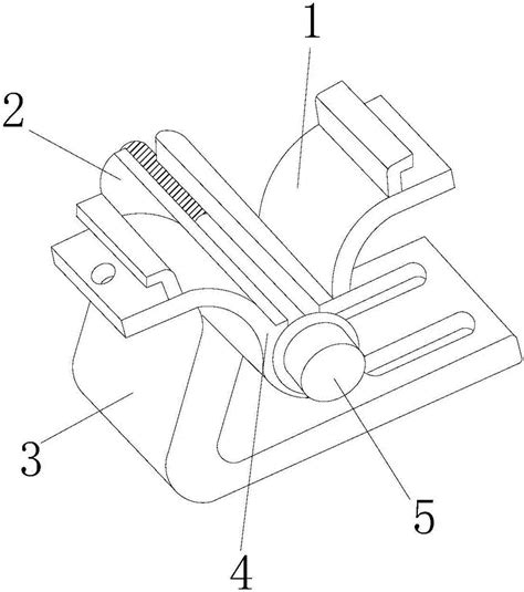 一种灯具旋转支架紧固结构的制作方法2