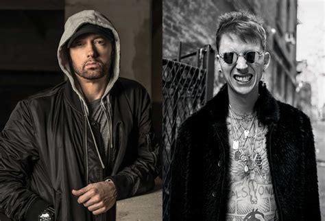 Machine Gun Kelly Talks About His Feud With Eminem