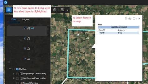 Highlight Layer In Toc When Feature Is Selected Esri Community