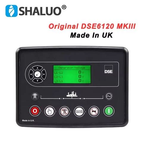 Original Deep Sea Dse6120 Mkiii Auto Stop Generator Controller Panel Control Module Diesel