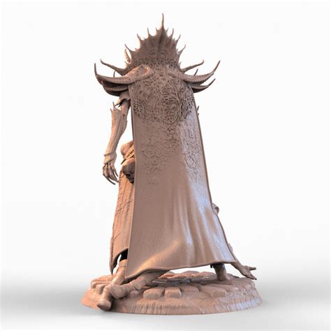 3d Printable Illithid By Alexei Konev