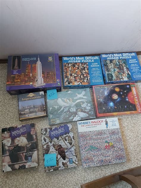 Asst Puzzles X9 Beck Auctions Inc