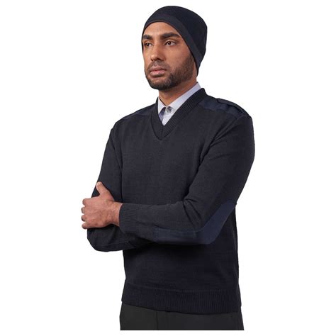 Cobmex Unisex V Neck Military Sweater Galls