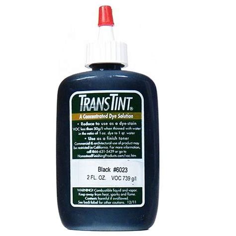 Transtint Liquid Dye Black Uv Tint