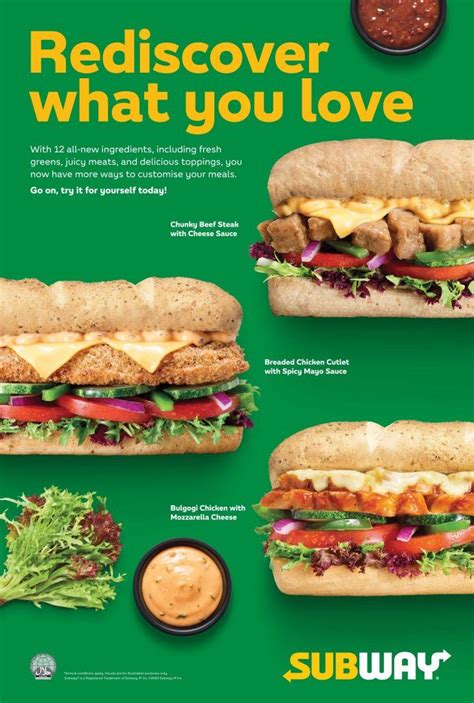 Subway Launches New Menu With More Flavours And Ingredients