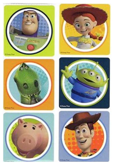 25 Licensed Toy Story Stickers 2 5 X 2 5 Etsy