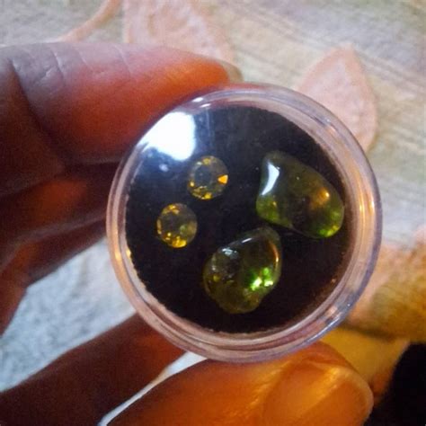 Peridot Gemstone Tree Windswept Peridot And Lapis Bonsai Canary Island Pine Tree Lanzarote