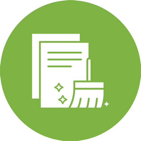 Data Cleansing Free Files And Folders Icons