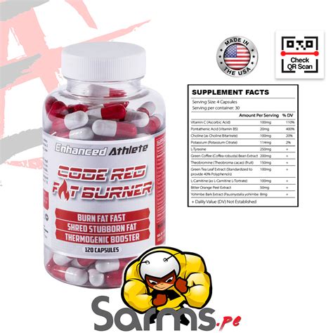 Code Red Fat Burner Enhanced Athlete Sarms Perú