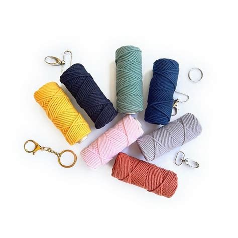 Mini Single Twist String Premium 1mm 50g Macrame Crochet Recycled Cotton Eco Cotton