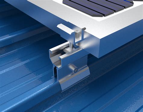 Solar Mounting System On Standing Seam Roofs Structura Metal
