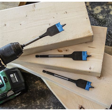 Spyder Stinger Spade Drill Bits Black Oxide Coated High Speed Steel