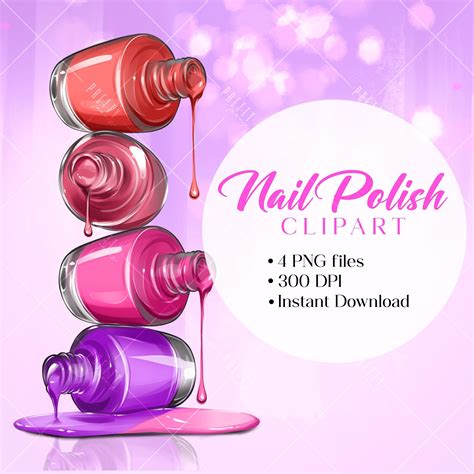 Nail Clipart Nail Png Nail Polish Clipart Nail Hand Clipart Nail