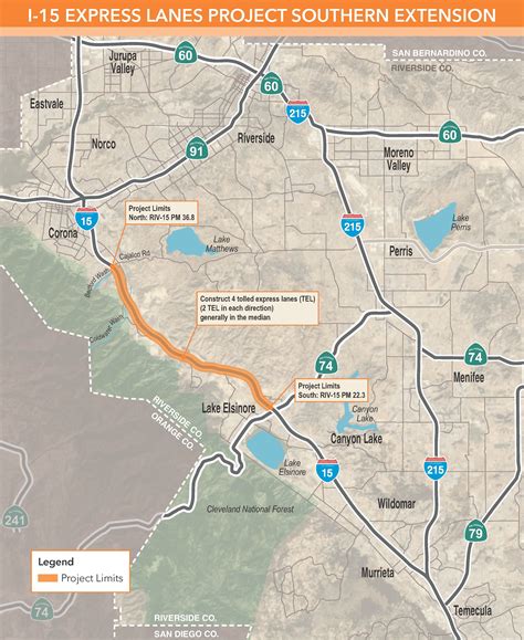 Caltrans And Riverside County Project Would Expand The 15 Freeway