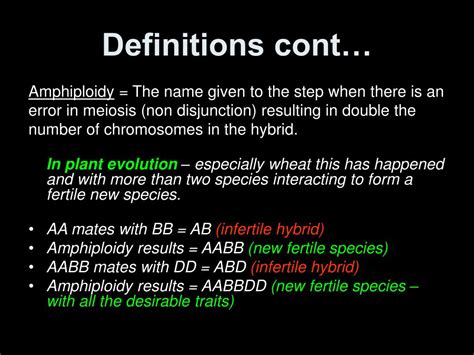 Ppt Polyploidy Powerpoint Presentation Free Download Id7047323