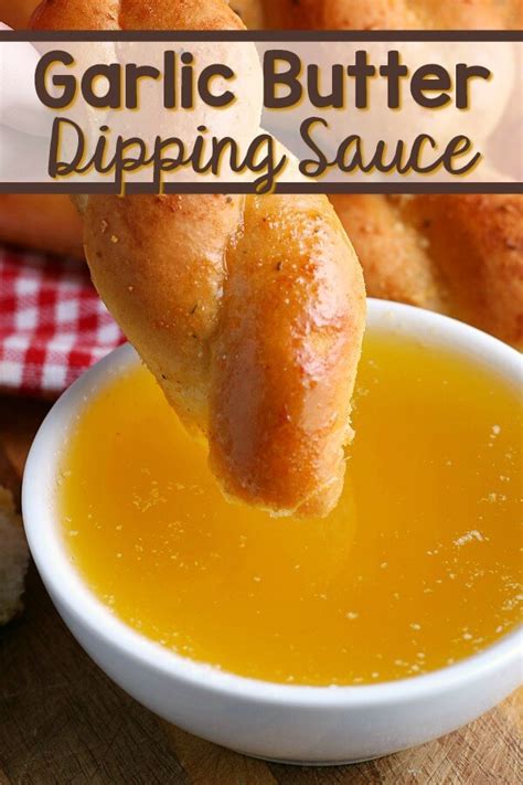 Garlic Butter Dipping Sauce Recipe For Pizza And Breadsticks Garlic