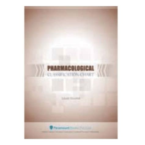 Pharmacological Classification Chart Quickee