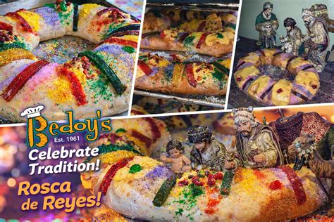 Bedoys 👑 Celebrate Tradition With Rosca De Reyes At Bedoys Bakery