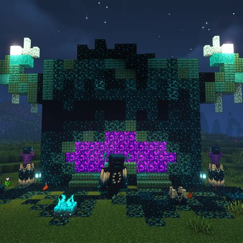 Warden Nether Portal How To Make A Warden Portal In Minecraft