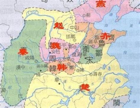 战国地图全图高清版（战国地图全图高清版 七国） 十日日知识