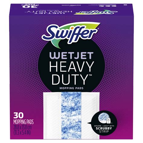 Swiffer Wet Jet Hardwood Floor Spray Mop Pad Refill Extra Power 30