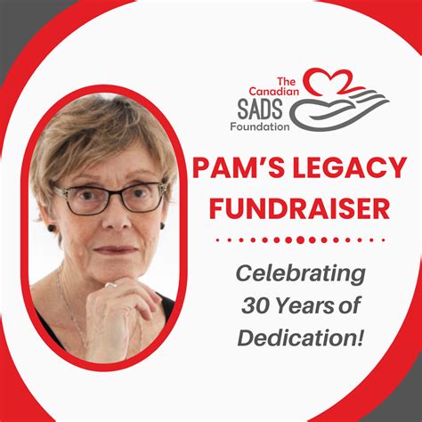 Pams Legacy Fundraiser The Canadian Sads Foundation