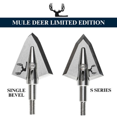 Mule Deer Limited Edition Broadheads Iron Will Outfitters