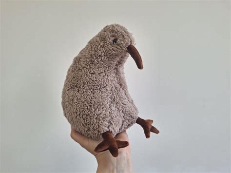 Kiwi Bird Soft Toy Kiwi Plush Kiwi Bird Stuffed Toy Etsy Canada