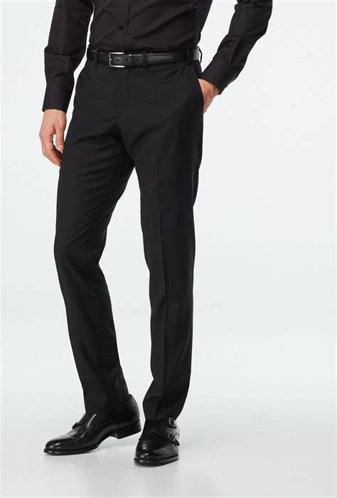 Casual Black Pants For Men