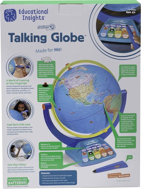 Geosafari® Jr Talking Globe™ The Science Store