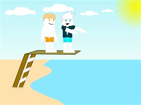 Swifter Is Ready To Jump Off From Diving Board By Mikelam0102 On