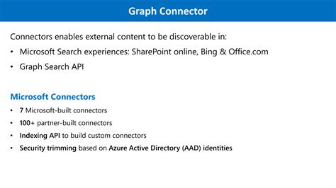 Microsoft Search With Graph Connector Pptx